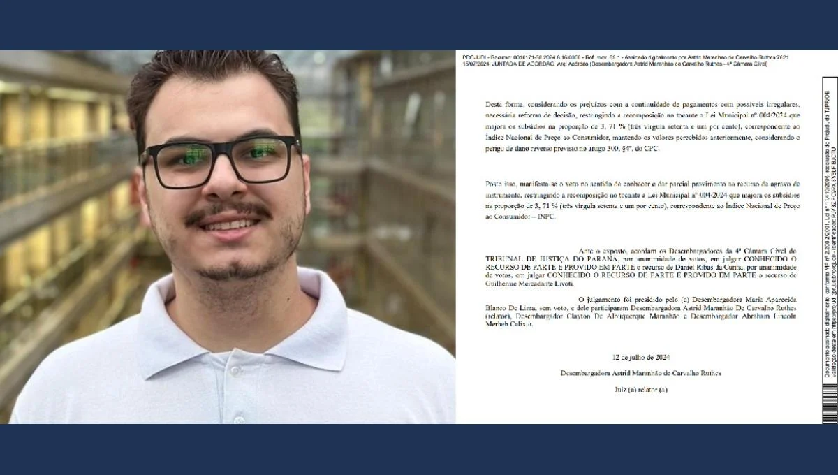 Guilherme Livoti Promove Ação Popular e Consegue Liminar que Suspende ...